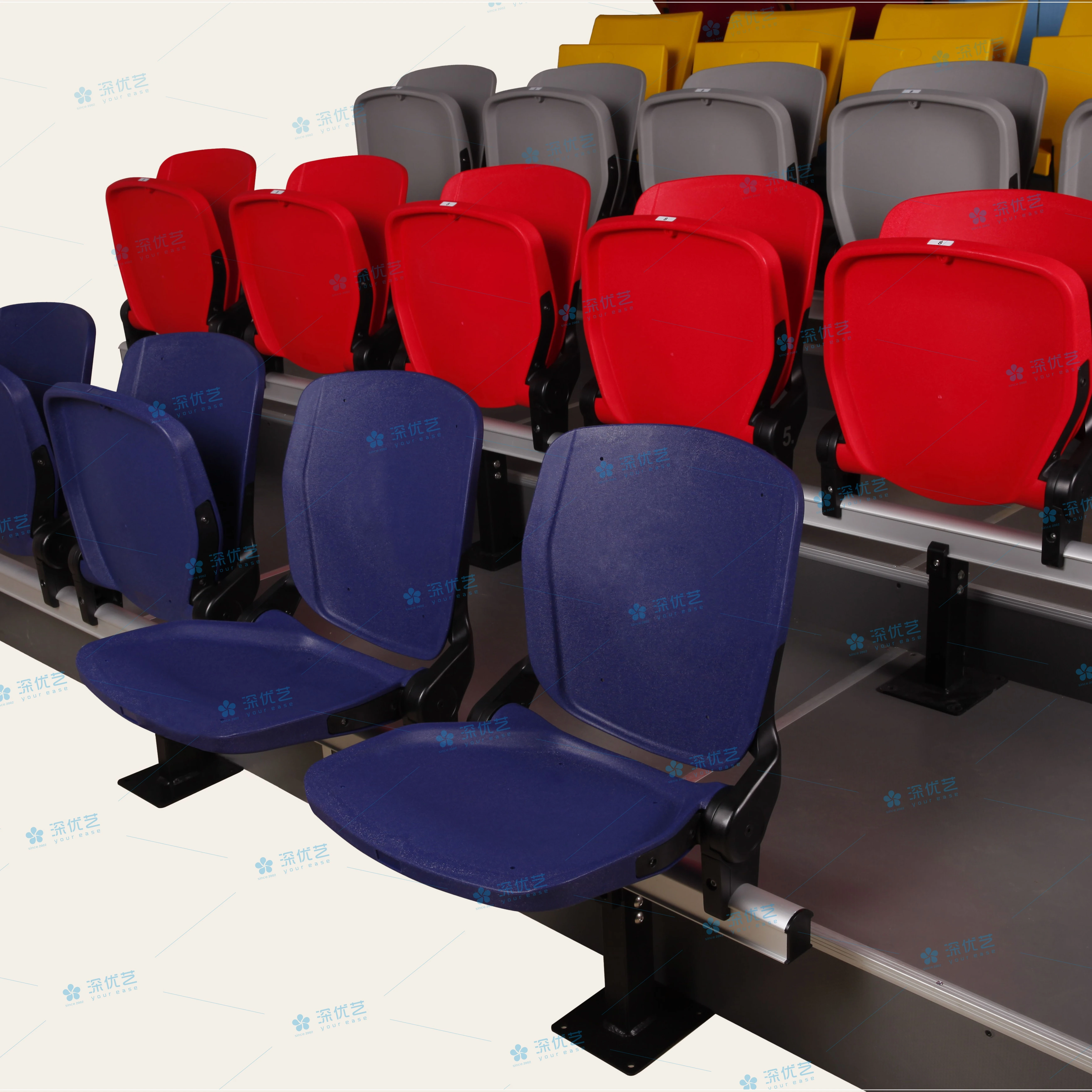 Used Stadium Seats Plastic Stadium Chair Price Anti-uv Stadium Seats ...