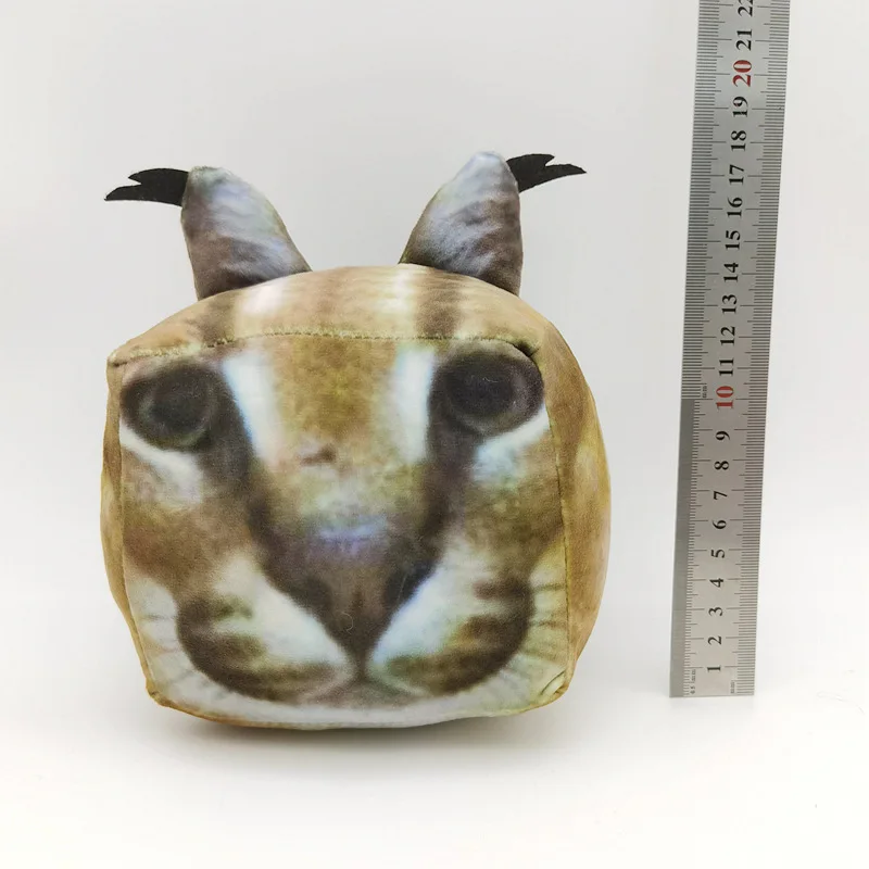 2022 Big Floppa Plush Cartoon Cat Plush Toy Cute Soft Cat Print Doll ...