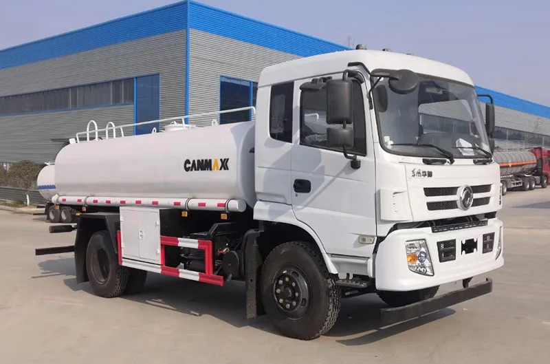 10000 Liters Purified Water Transport Truck - 4X2 Stainless Steel