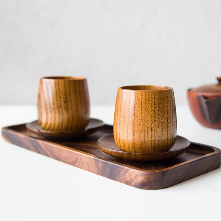 180ml Custom Small Wood Vintage Tea Cup - Buy Wood Tea Cup,Wood Vintage ...