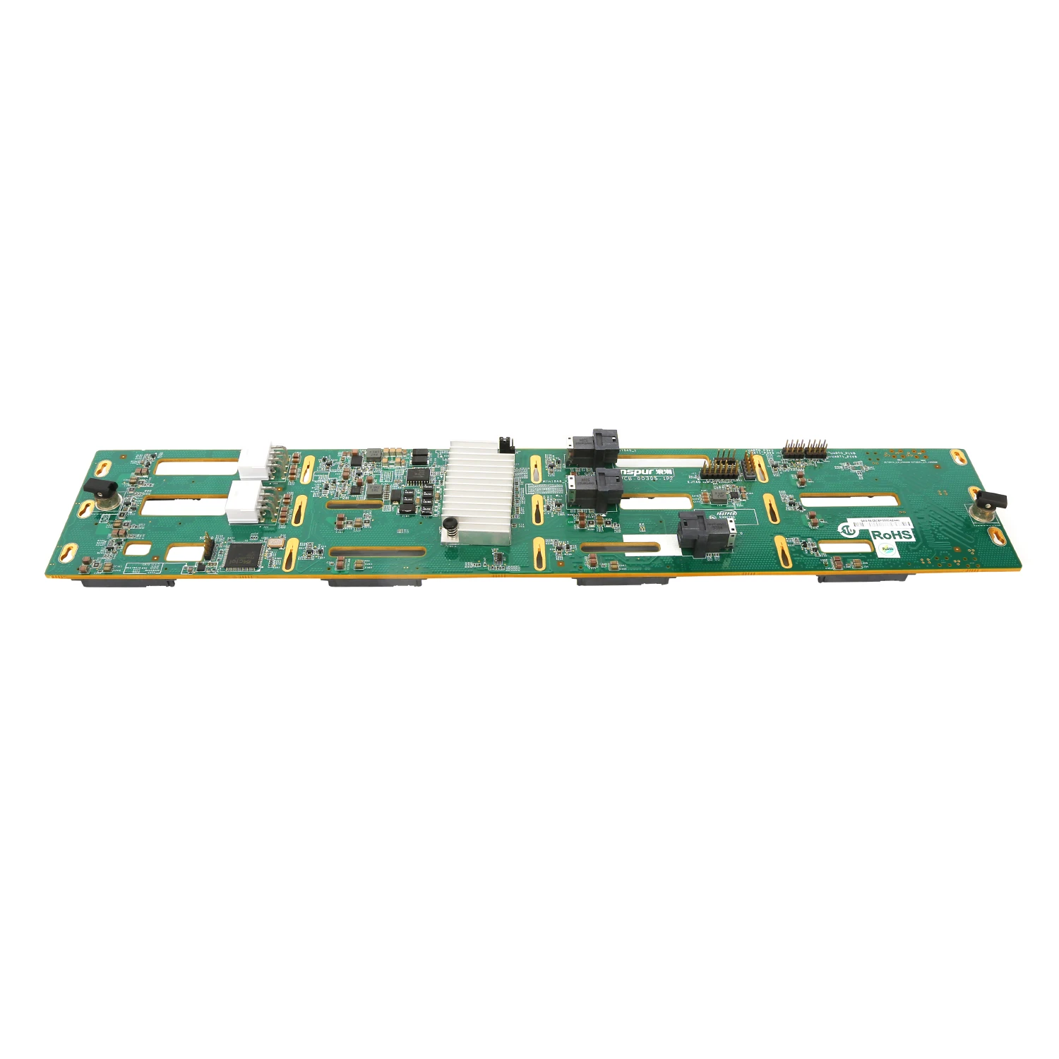 3 Ports Sff 8643 Server Backplane Circuit Board 2*4pin Power Supply ...