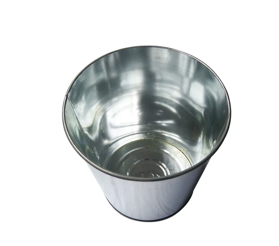 IMPA Code 174149 - Durable Galvanized Steel Waste Baskets for Marine Use