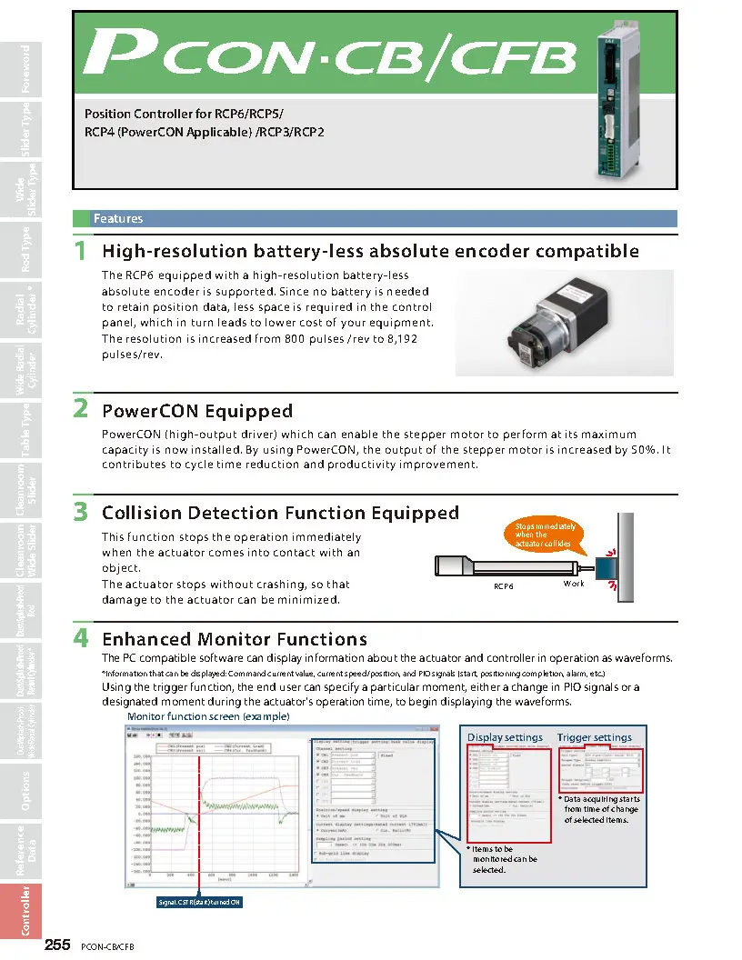 2025 IAI PCON CB Electronic Controller Specifications