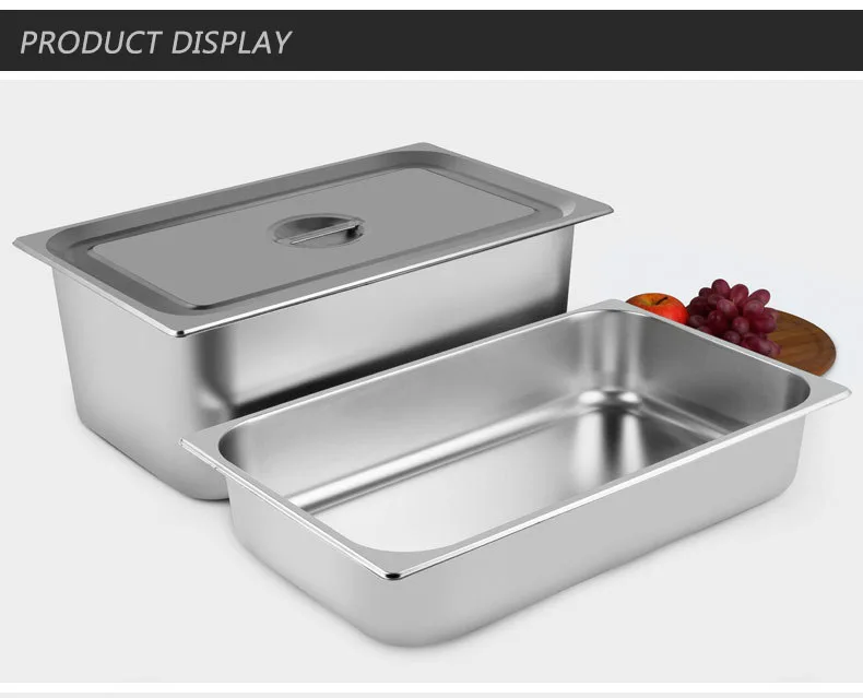 Stainless Steel Gastronorm Containers - Durable & Versatile