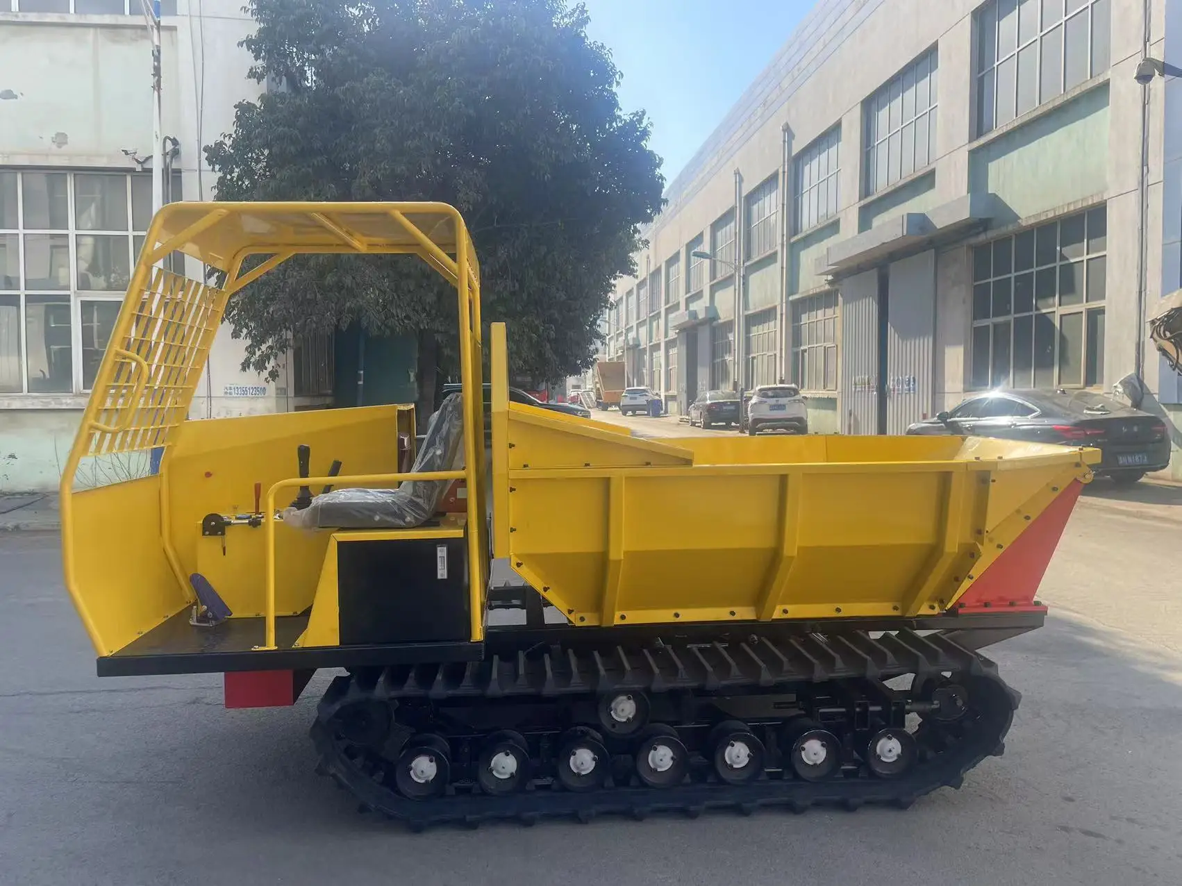 China 3T Crawler Dumper Tracked Carrier for Mud Road Swamp Snow Slopes ...