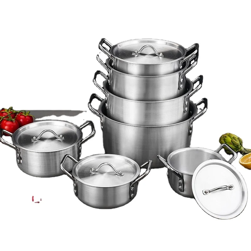 Dia Cast Aluminum Kitchen Cookware Set Of 7 Pcs Cooking Pot Set Non ...