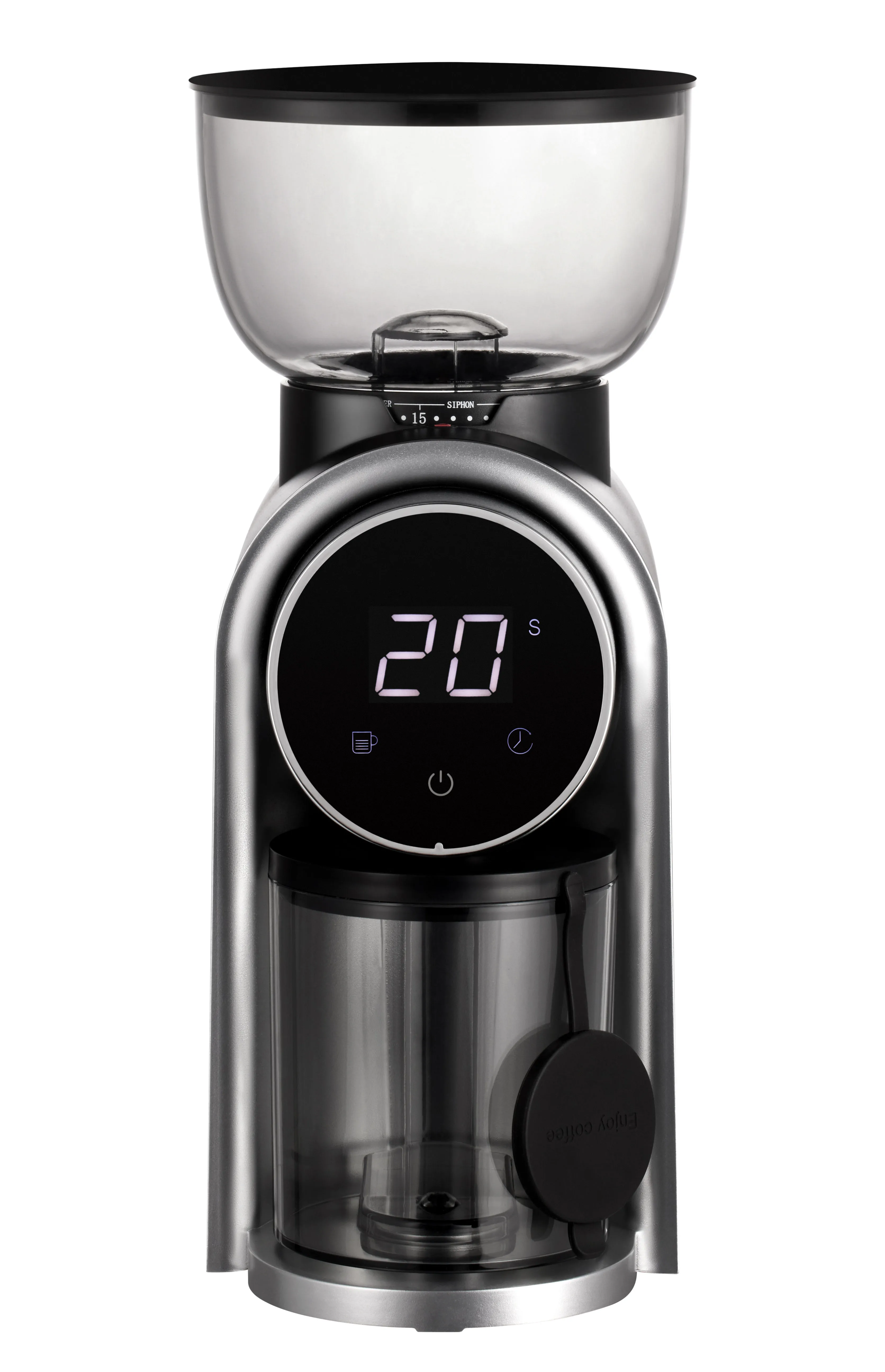 Espreeso Coffee Grinder with Touch Control - 420 Stainless Steel Burr