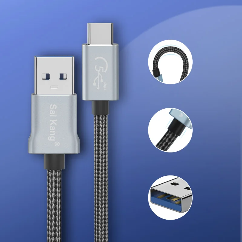 Usb Type C 5A Cable Quick Charge Usb-c Fast Charging Mobile Phone Data ...