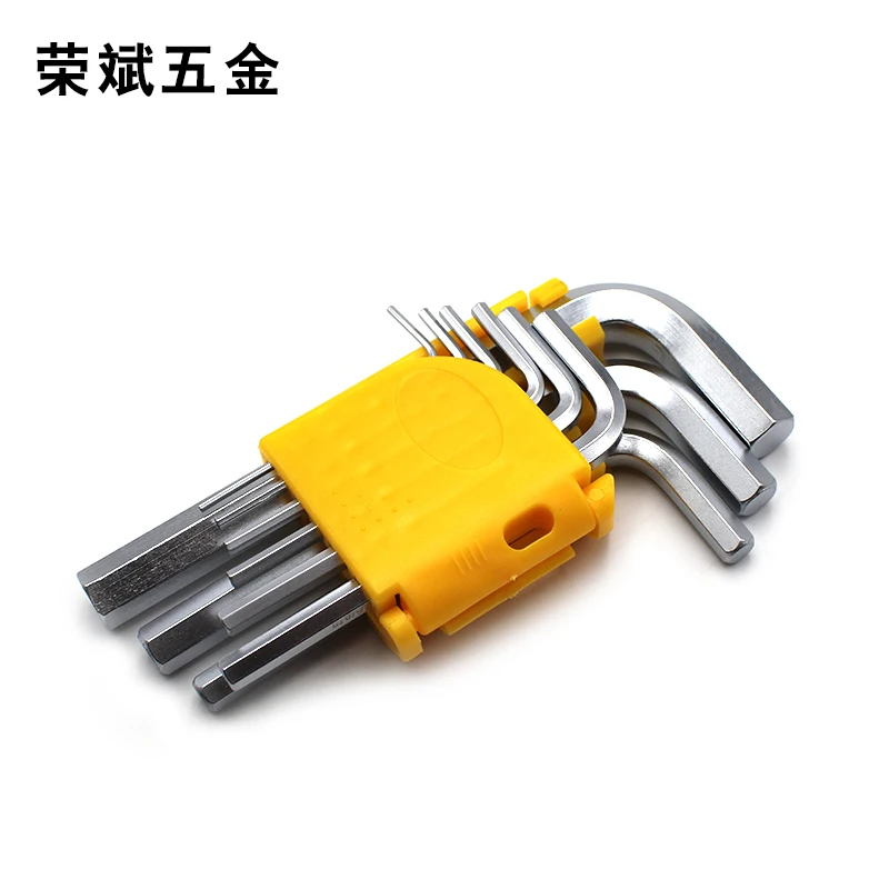 9pc Hex Key Set - Durable Allen Wrenches for All Needs