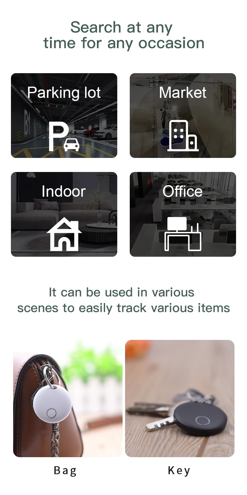 TYSH Waterproof Mfi Certified Locator Pet Collar - Anti Lost Alarm