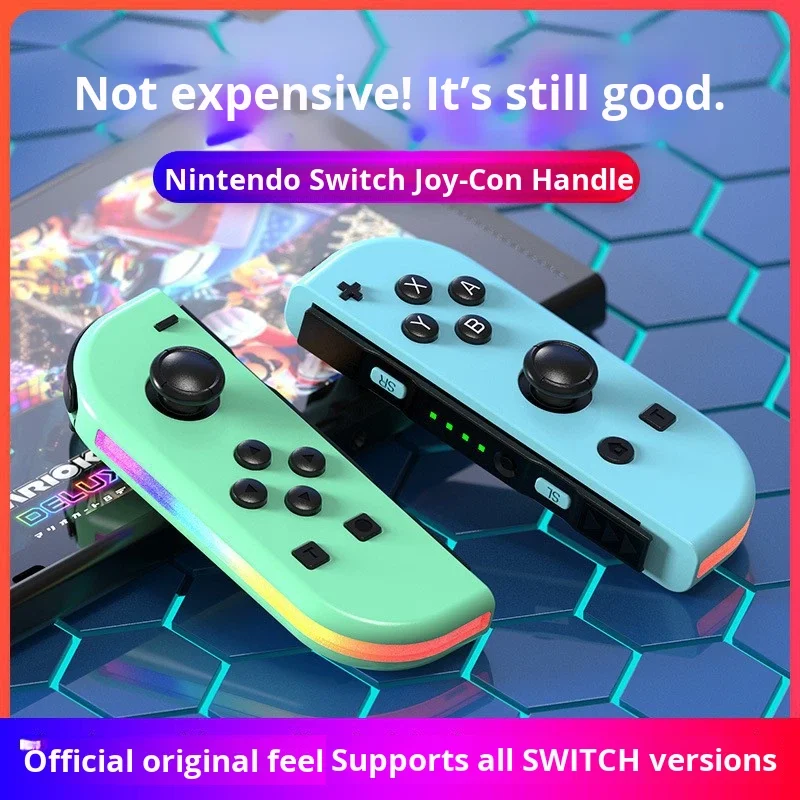 Wireless Game Controller Left & Right Joypad Hall Effect Analog Wake up ...