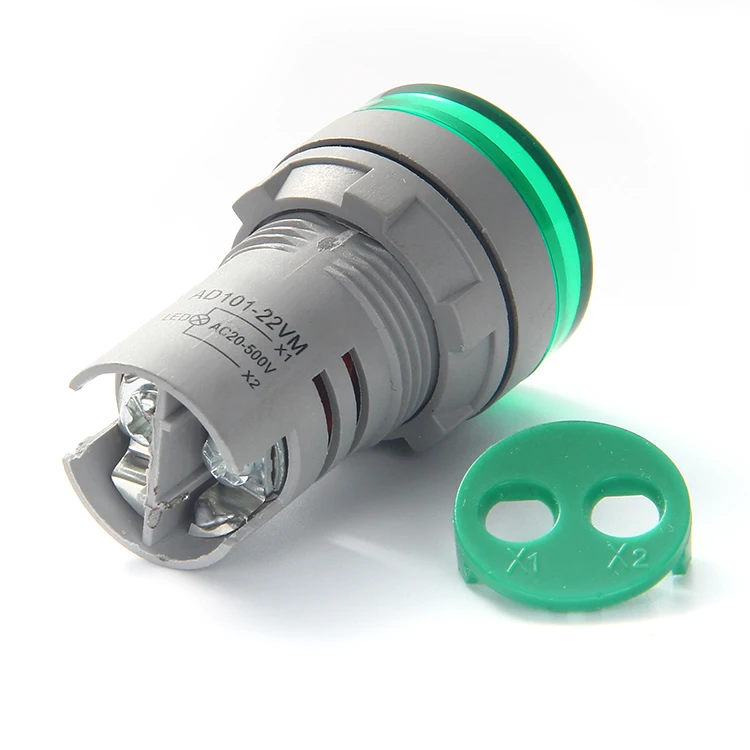 Cmorsun Smart Led Lamp Indicator Ad101-22vm Indictor Voltmeter - Buy ...