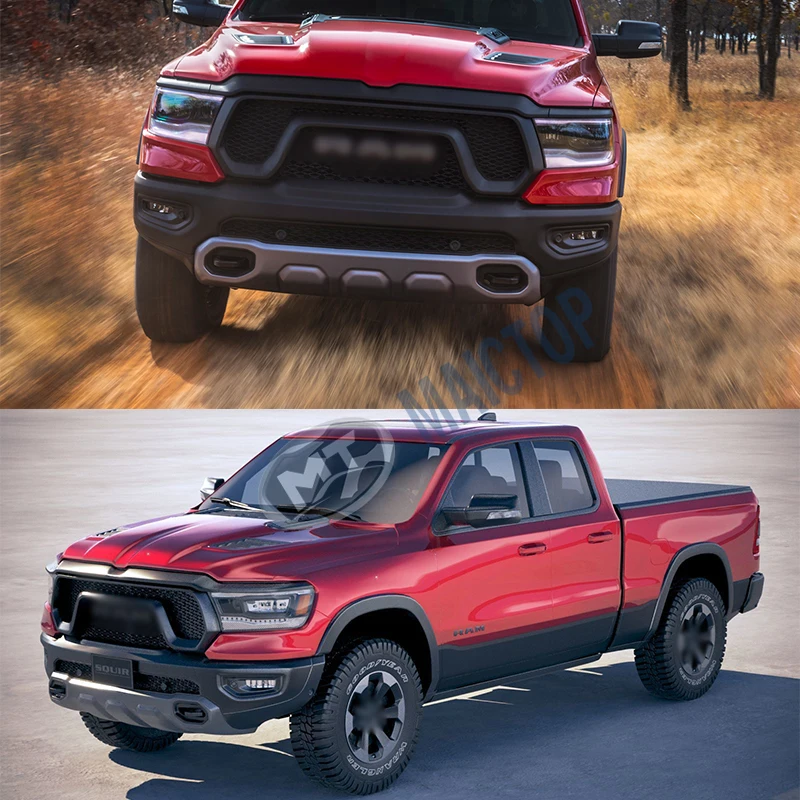 Maictop Car Accessories - Facelift Bumper Grill Body Kit for Ram 1500 ...