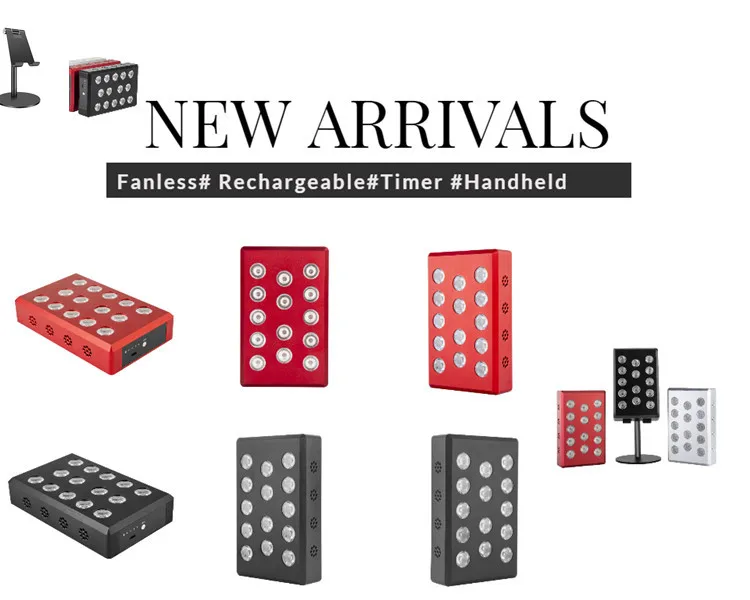 Low EMF LED Lights Therapy Lamp - 660nm 850nm No Flicker