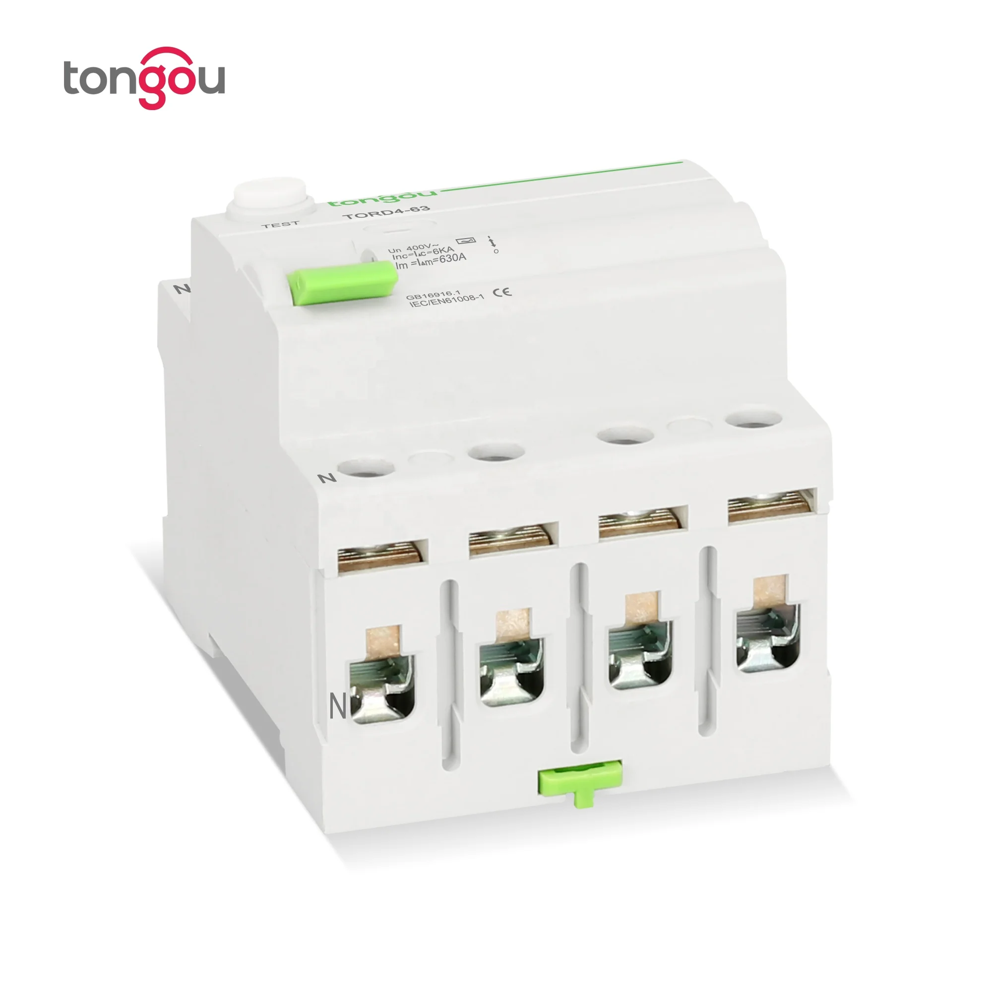 Type A Rccb Electromagnetic Residual Current Circuit Breaker A Elcb 4 ...