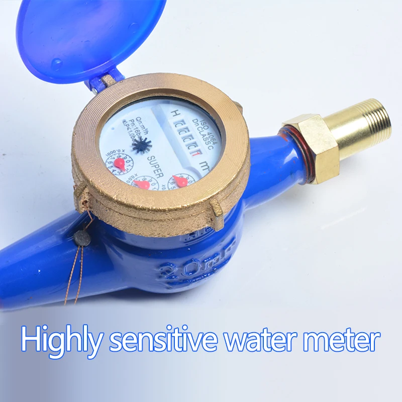 High Quality DN15/20/25/4 6 1 Inch Cold Water Meter Class B Dry Dial ...