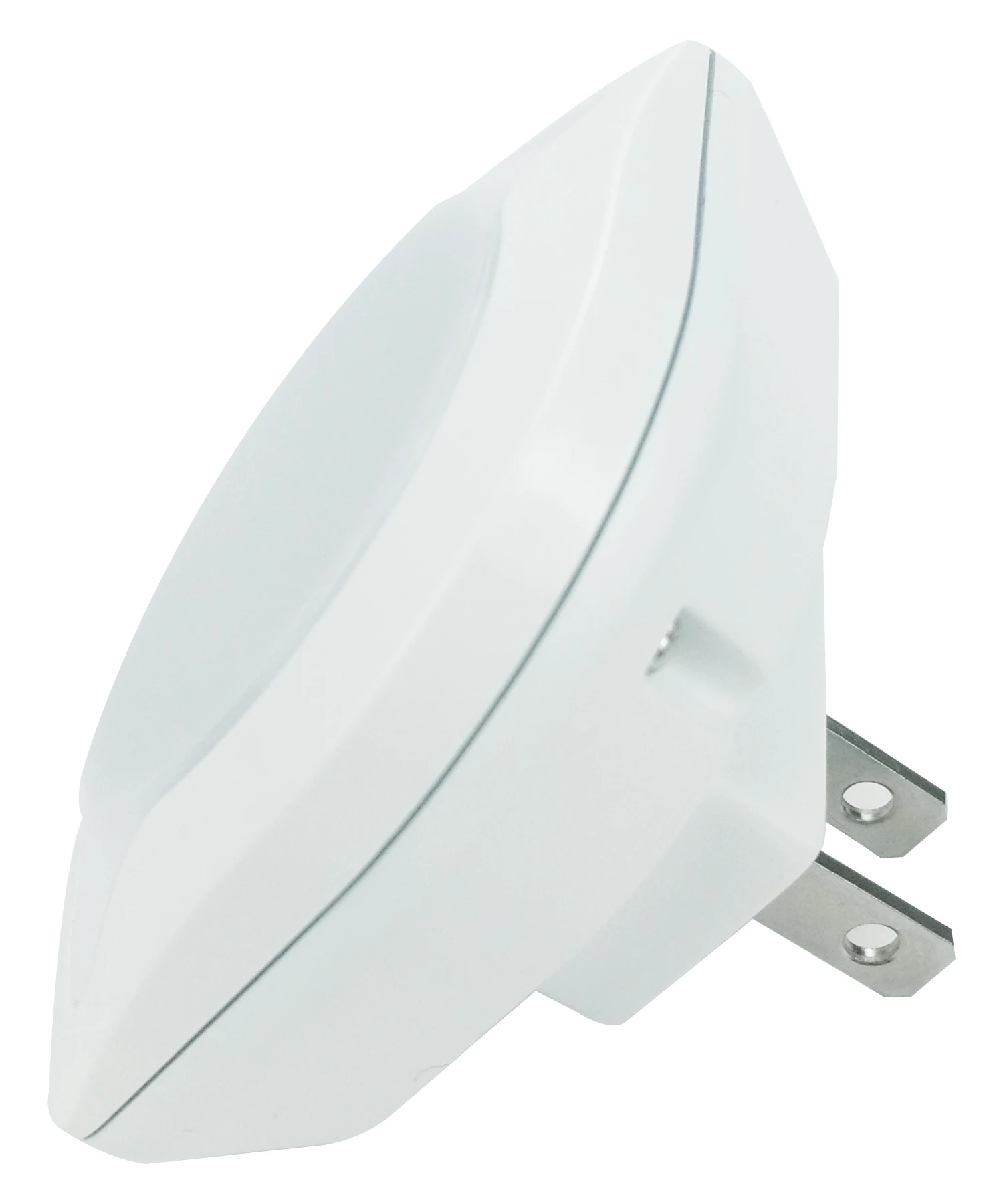 Mini American Flat 2 Pin Plug In Blue Led Night Lamp With Light Sensor ...