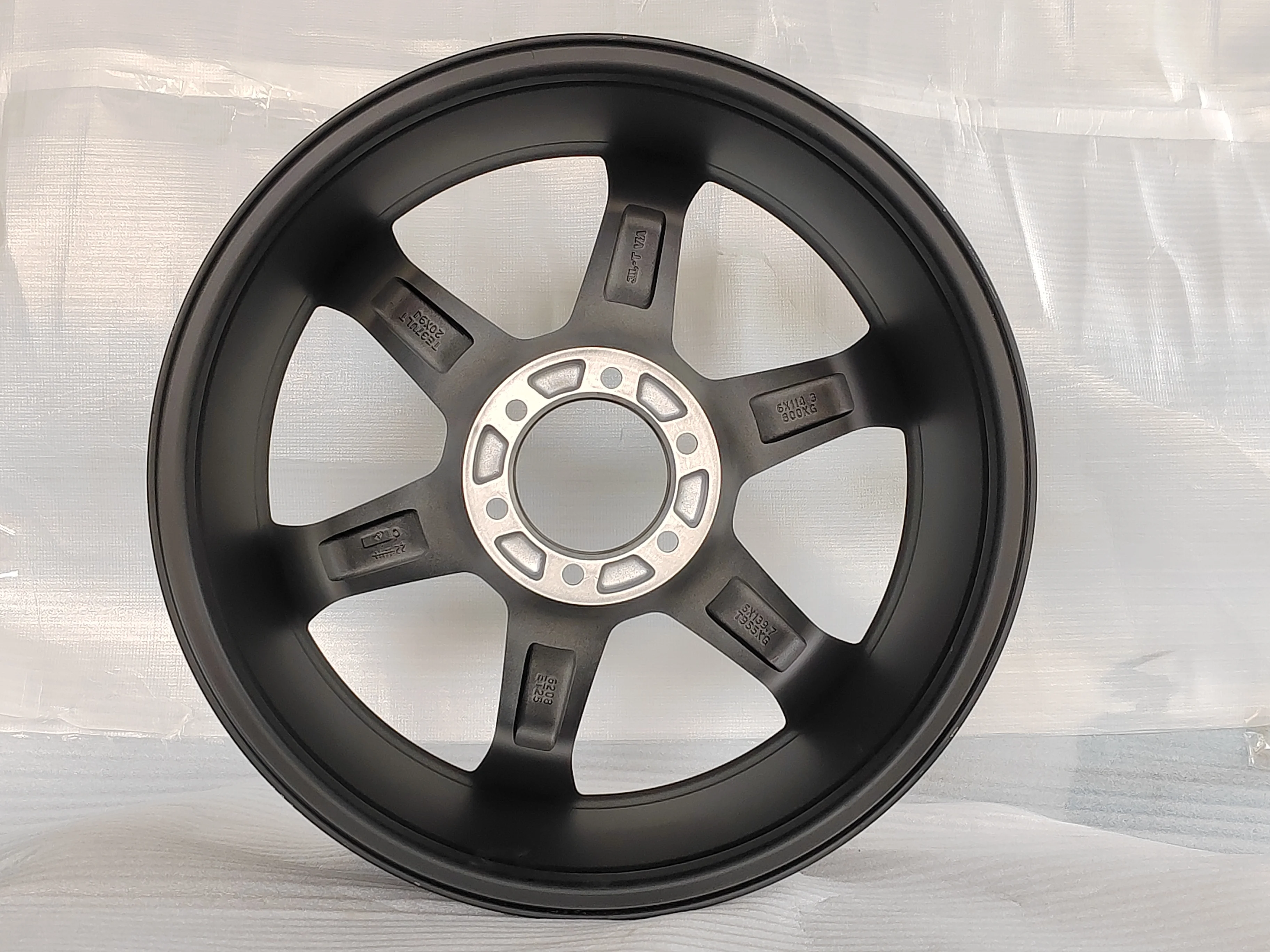 Aftermarket 20 Inch Aluminum Alloy Wheels Pcd6x139.7 R20x9.0j Te37 ...