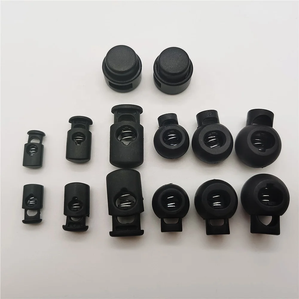 Rope Spring Buckle For Garment,Plastic Spring Stopper For Lanyards ...