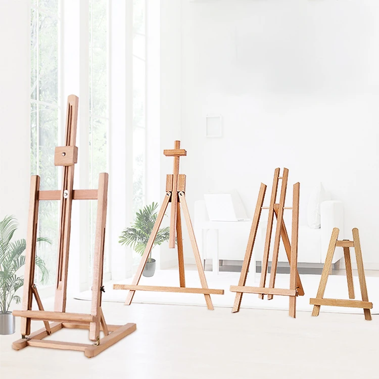 Wooden Easels Adults Art Table Mini Easel OEM Painting Art Easel Beech ...