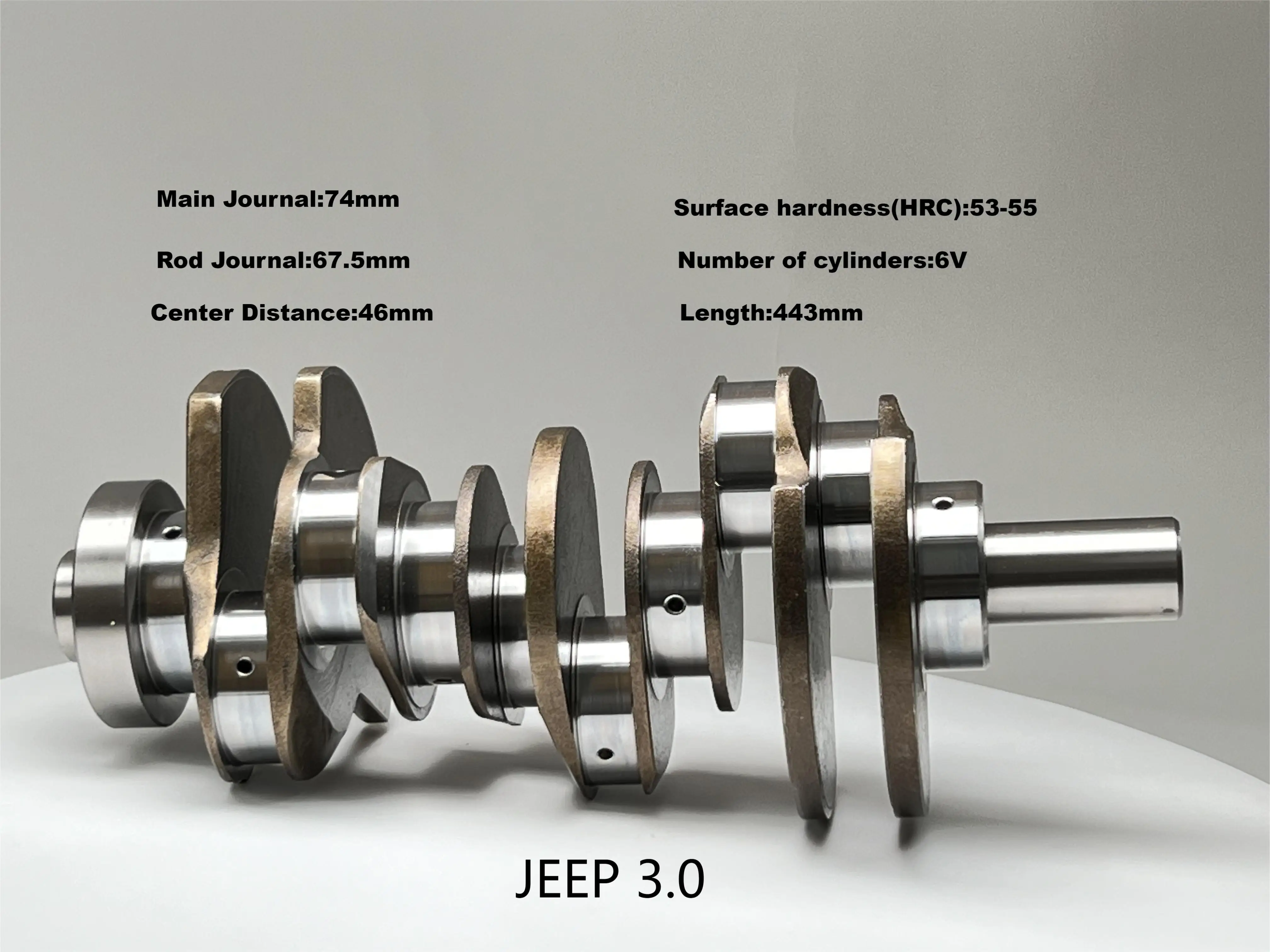 OE 68147110AA 68147110AB Crankshaft for Jeep Grand Cherokee