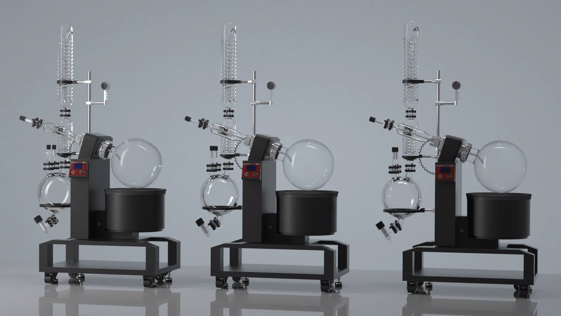 Wtre-50 Industrial Extraction Dual Condensers 50l Rotovap Rotary ...