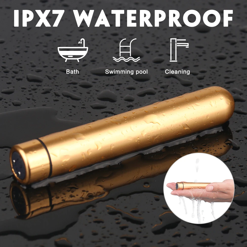 S-hande USB Rechargeable Mini Bullet Vibrator for Women