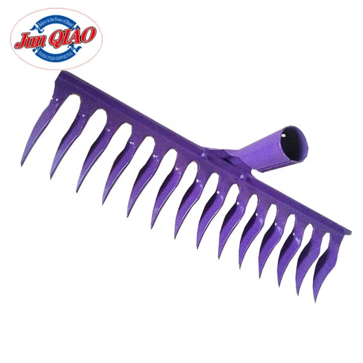 4 Prong Garden Fork Hoe with Wooden Handle - Durable Tools