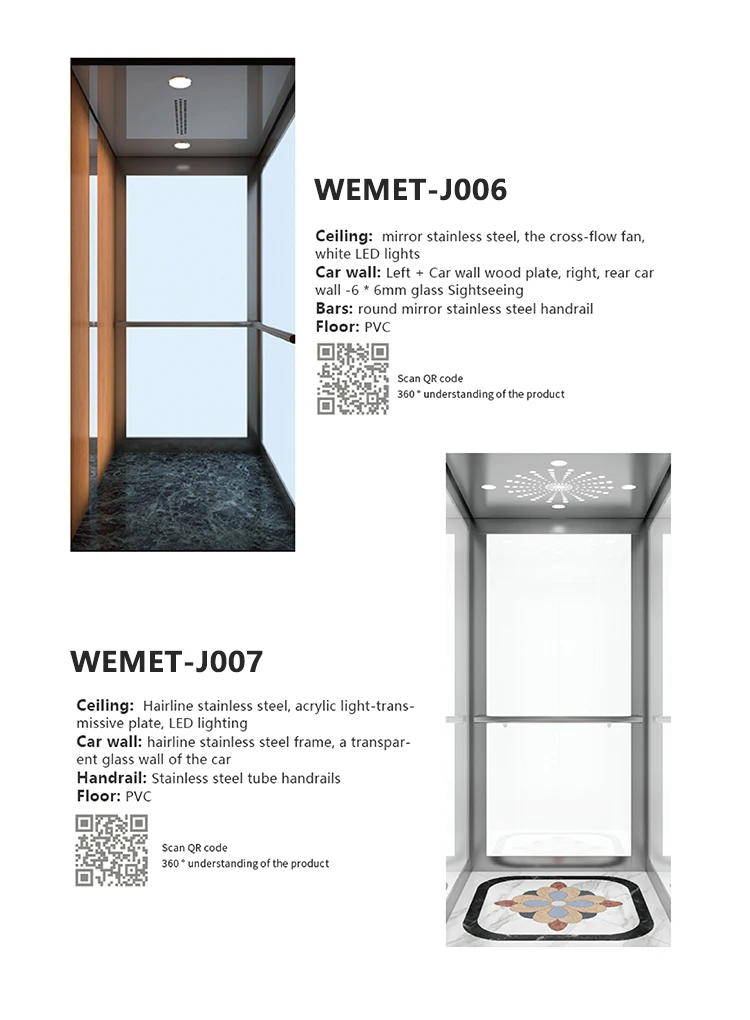 High Quality Passenger Elevators - VVVF Drive & Traction
