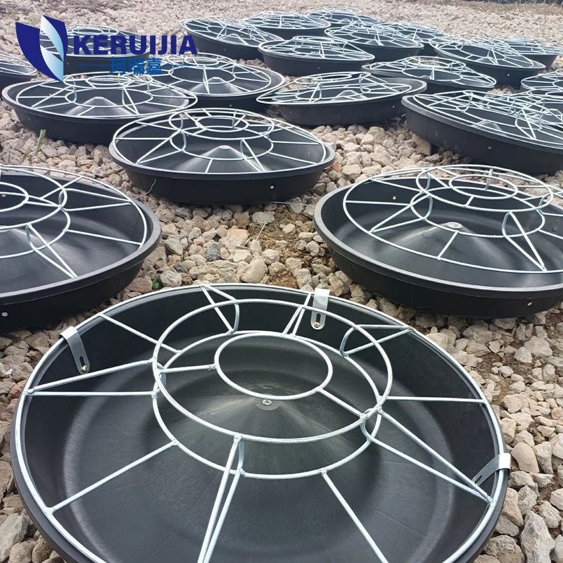 Big Size Piglet Complement Feed Trough Plastic Pig Feeder Pan