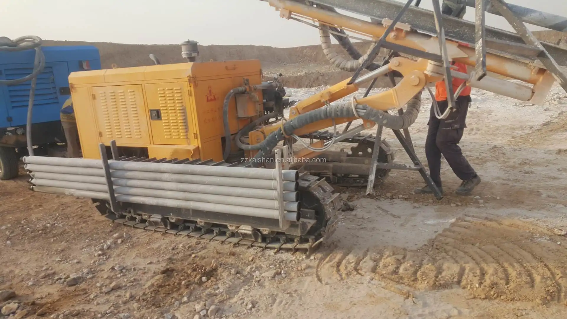25m Depth Drill Rig Machine Made In China / Borehole Drilling Rig ...