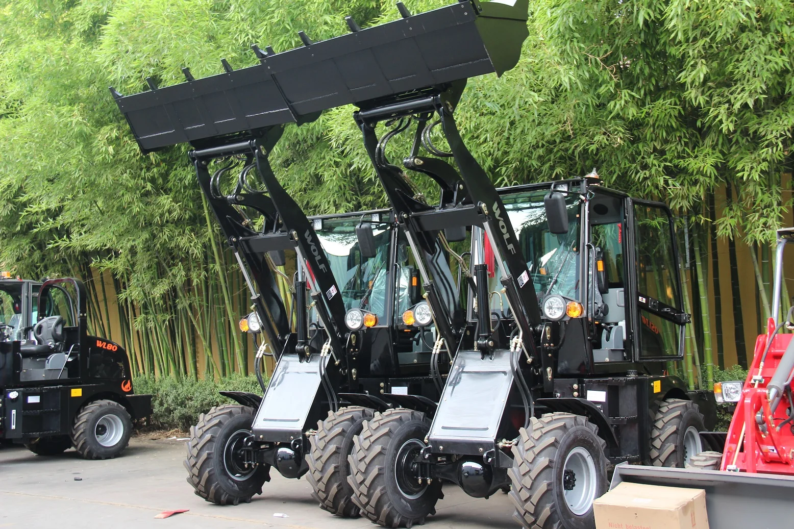 Wolf Loader Mini Wheel Loader Wl120 Radlader - Buy Loaders,Wheel Loader ...