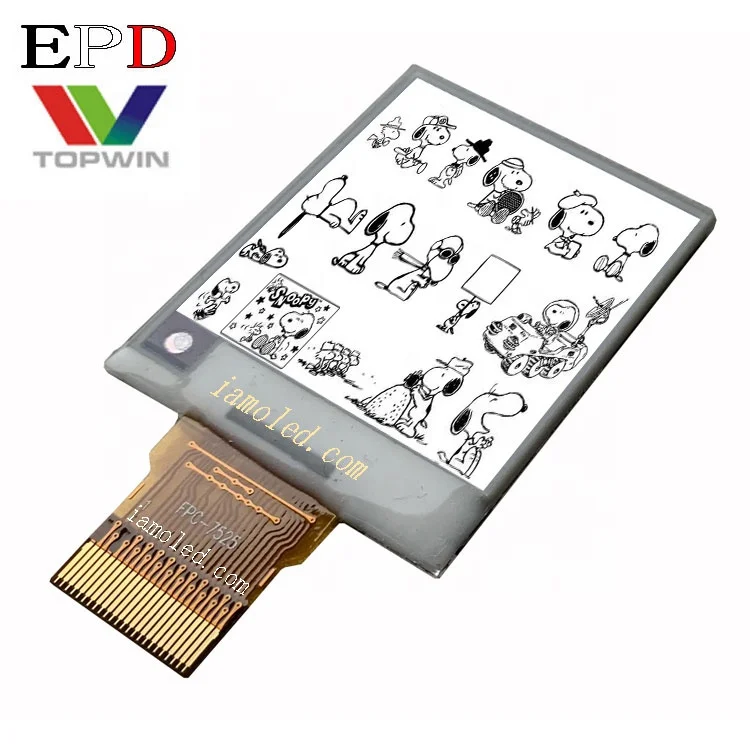 1.54'' E Ink EPD Display - Topwin BNS800F6 for Smart Watches
