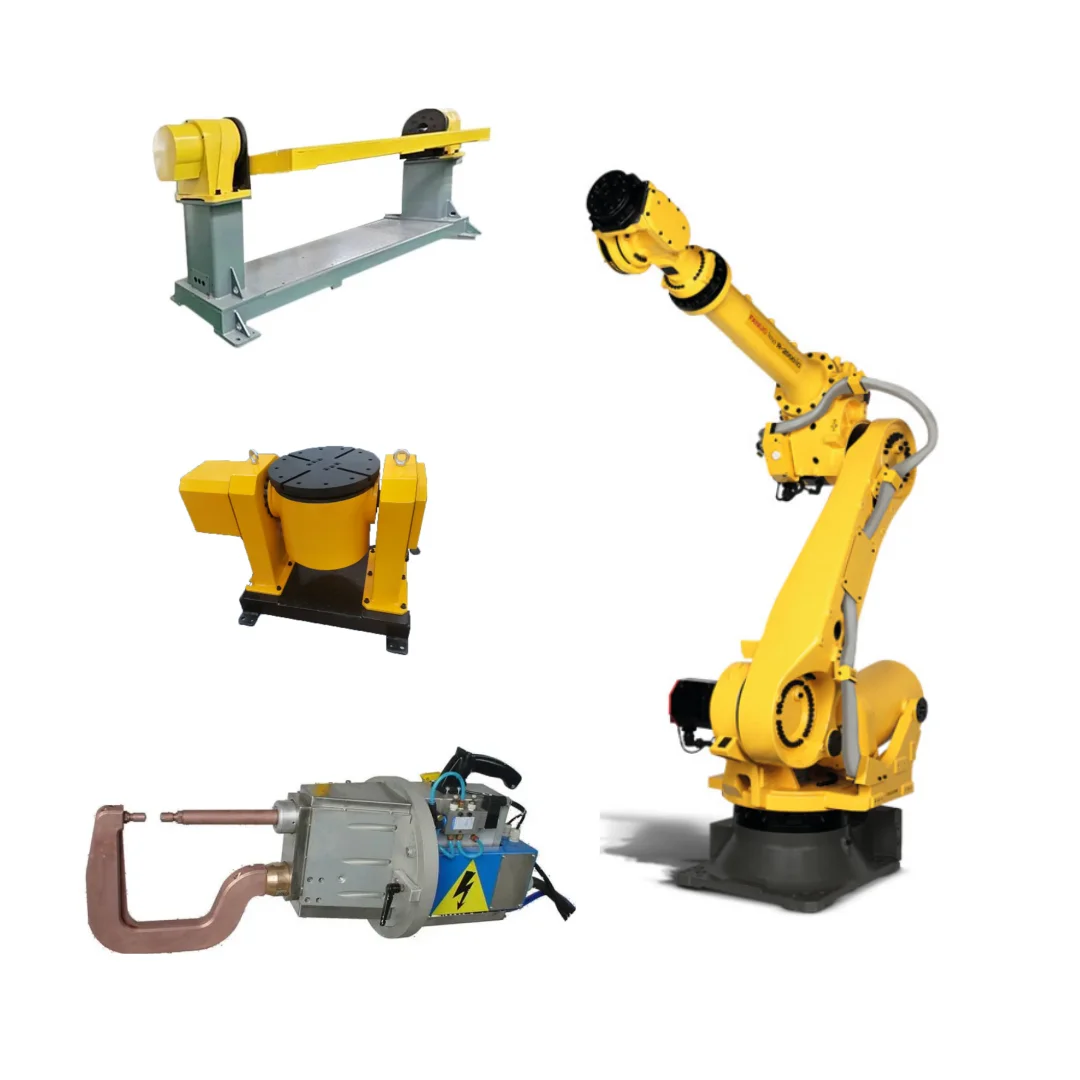 Automatic Robotic Arm Fanuc R2000iC/165F 6 Axis the Spot Welding ...