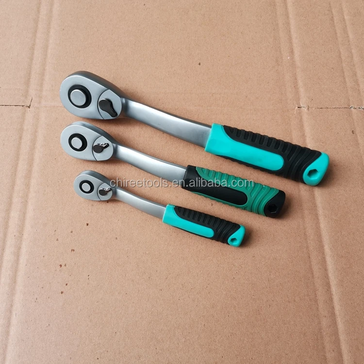 1000 Nm 90 Teeth 4 Degree Arc Swing Pear Head Ratchet 1/2" Drive Quick ...