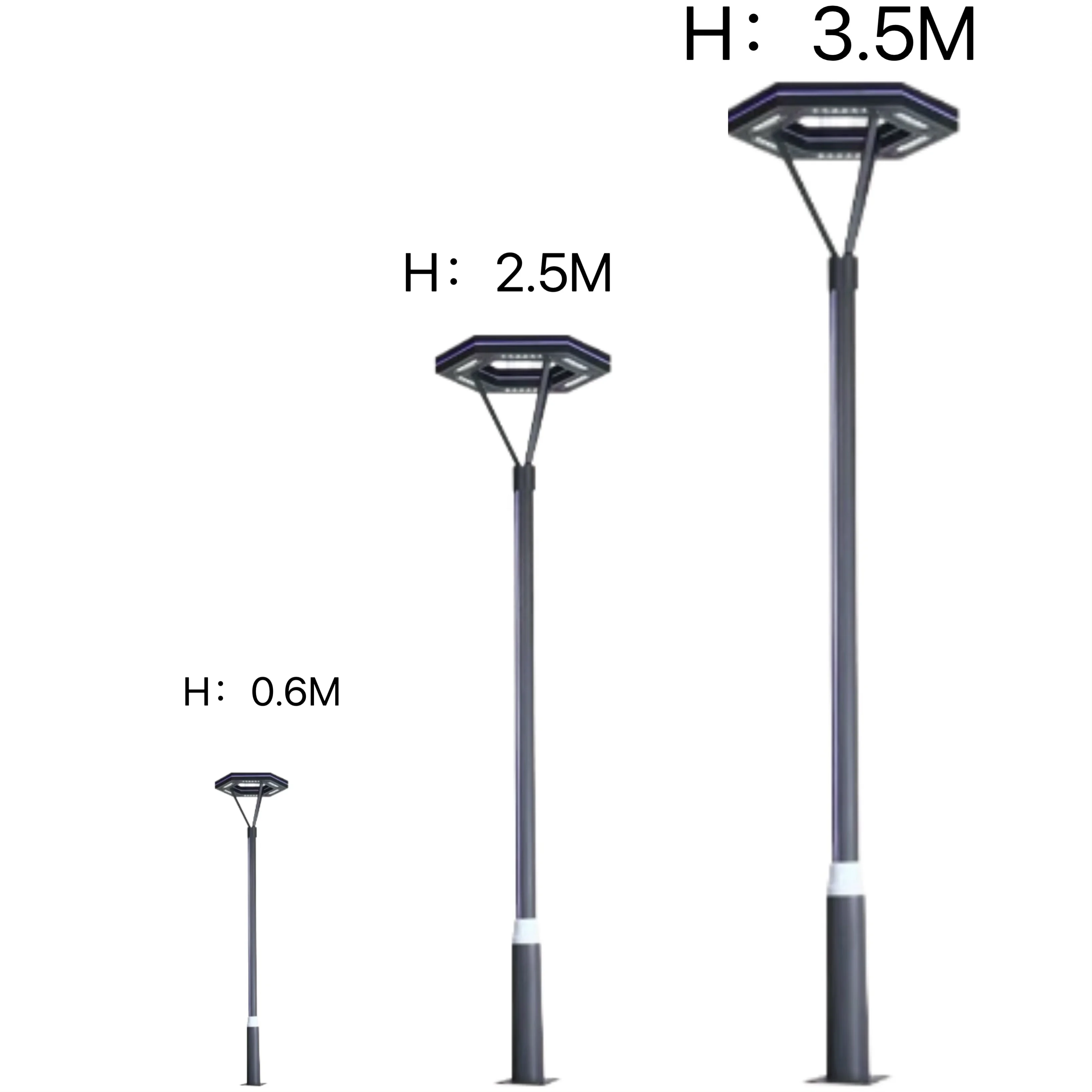 Modern Outdoor Waterproof Garden Light - Super Bright Solar Street Light