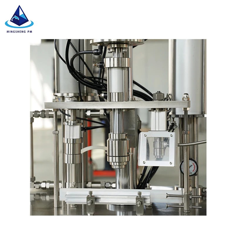 Qgb-900c Aerosol Cans Filling Machine Compressed Air Filling Machine ...