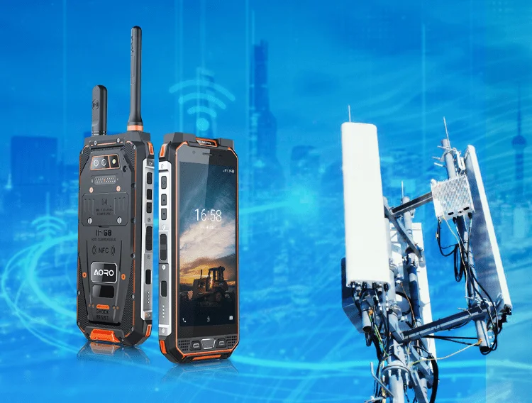 Aoro Poc Ip68 Vhf Dmr Radio Explosion Proof Rugged Cell Phone Atex ...