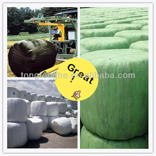Plastic Bale Wrap Silage Wrap Foil - Eco-Friendly & Durable