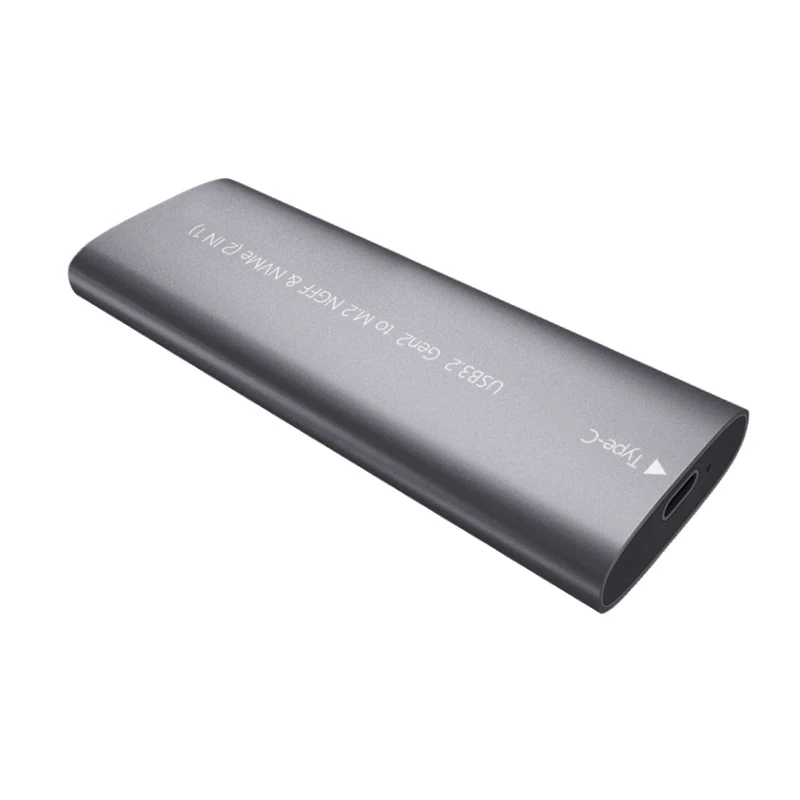 Metal Type-c M.2 Ssd Compatible With Ngff & Nvme 2230/2242/2260/2280 ...