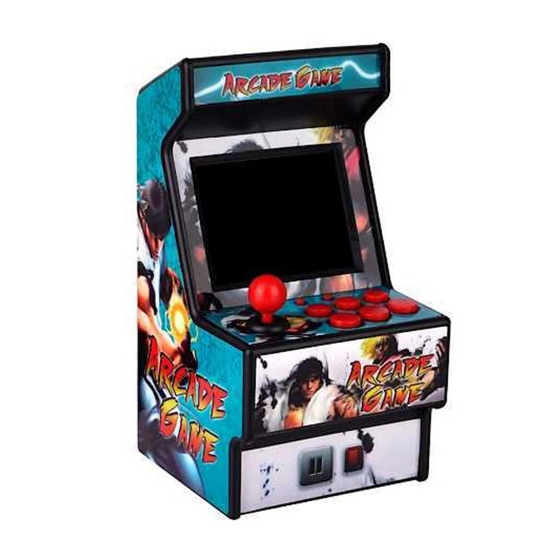 Retro Mini Arcade Handheld Game - 16 Bit Fun for Kids