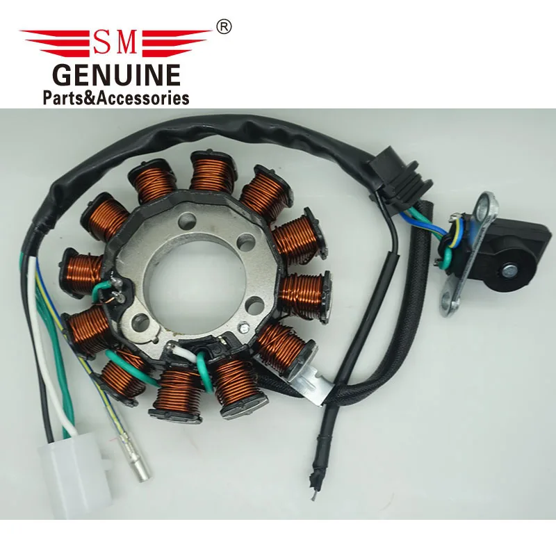 12 Coils Cb110 110cc Cb 110 Motorcycle Rotor Magneto Stator Coil For ...