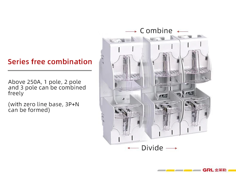NH Fuse Holder NH2 160A 250A 400A - Reliable Industrial Solutions