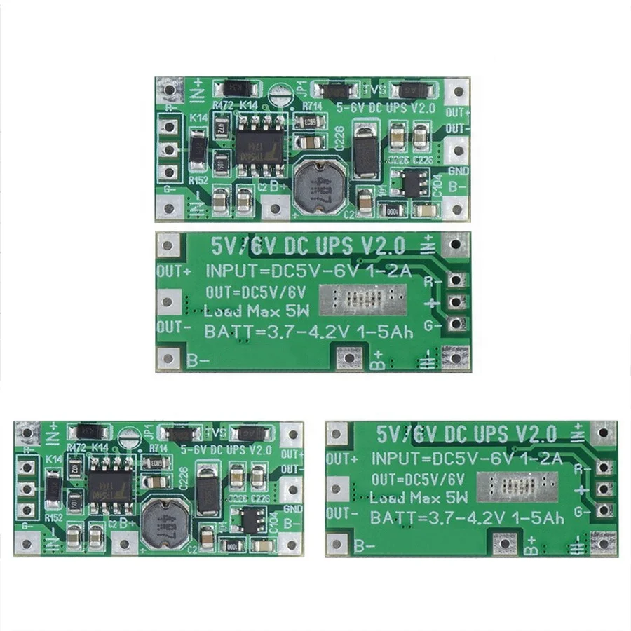 Taidacent 5V DC UPS Power Supply Module - Reliable & Adjustable