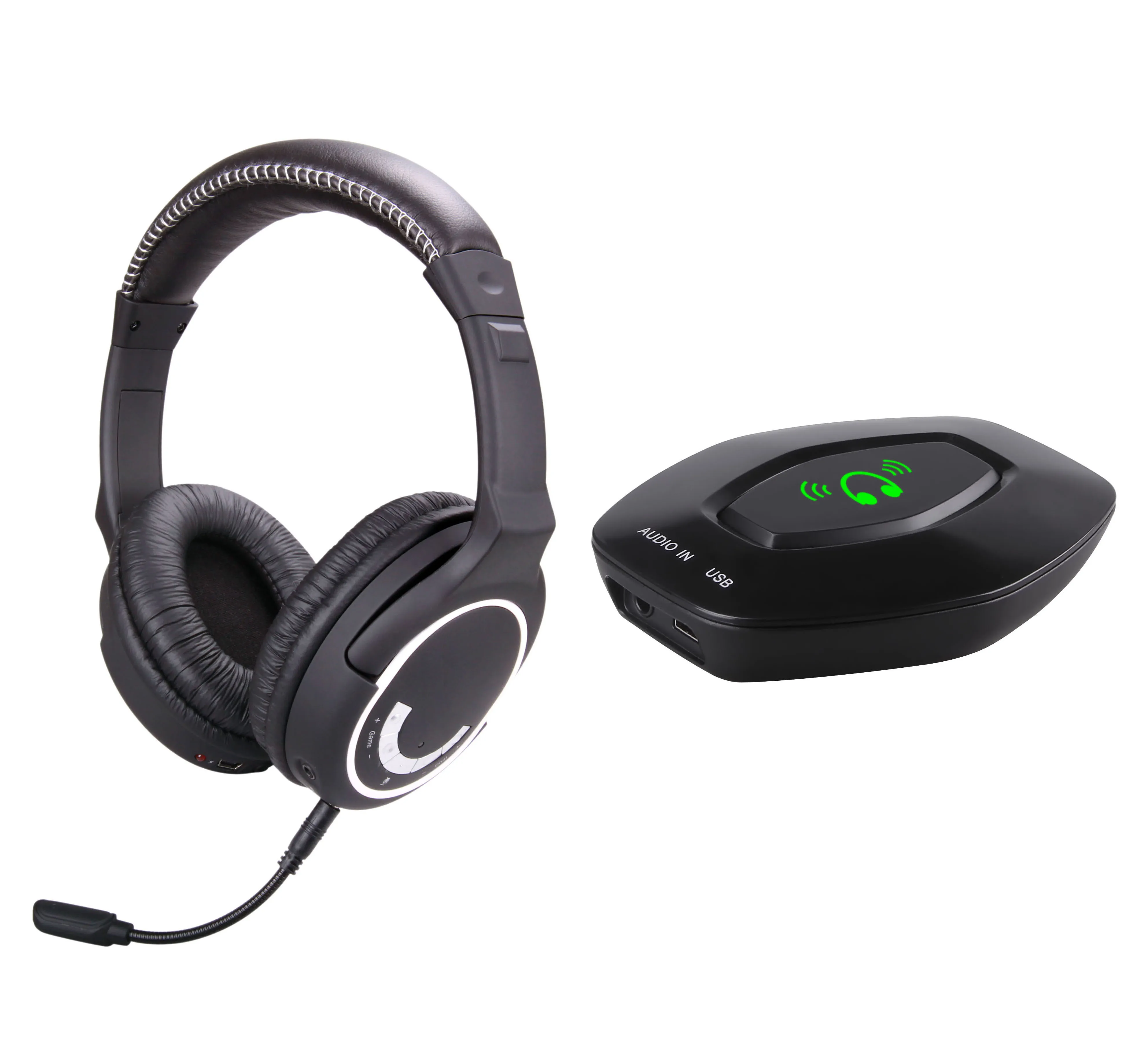 Pc 2.4ghz Wireless Gaming Headset Wireless Gaming Headphone For Ps4 Ps3 ...