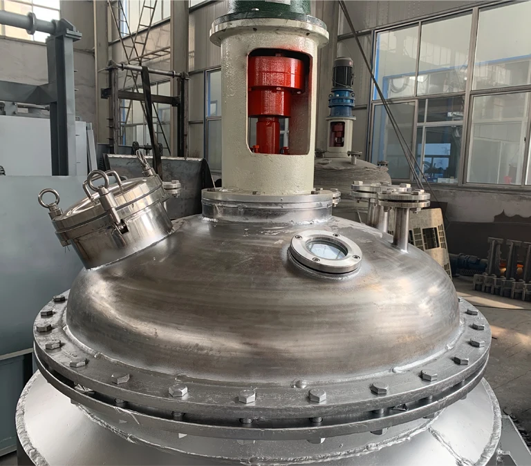 De Acero Inoxidable Reactor 500l Ss304 Ss316 De Calefacción De Vapor De ...