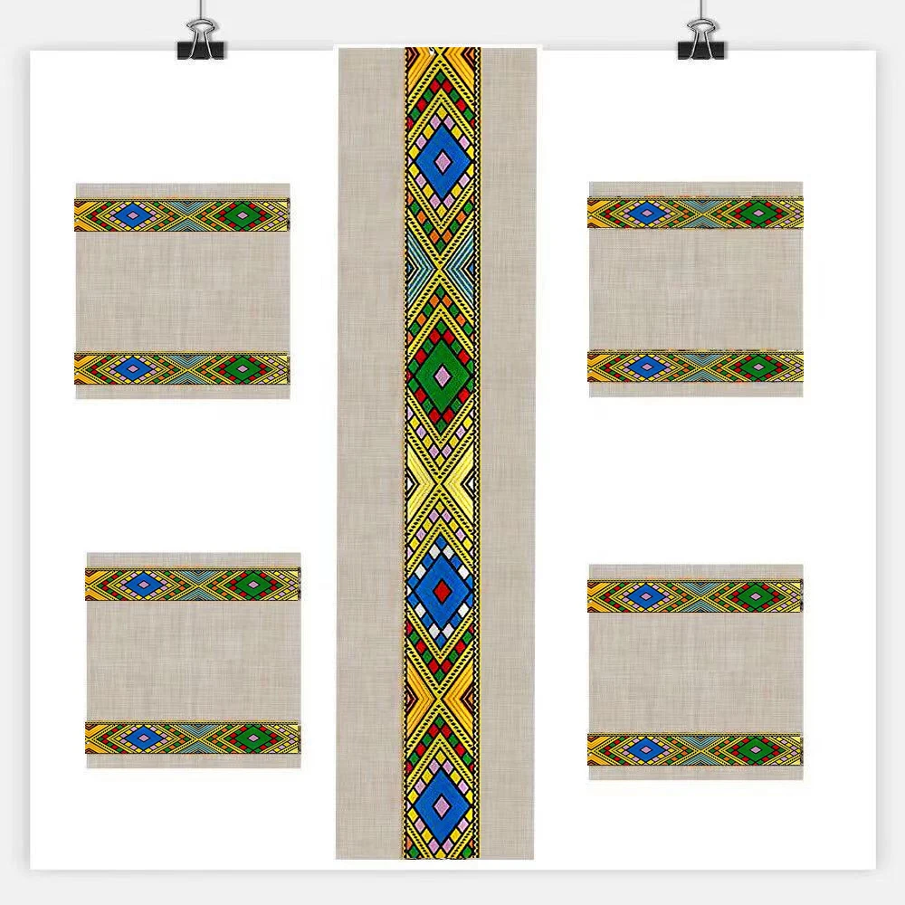 New Traditional Ethiopian Eritrean Habesha Dining Placemat Printing ...
