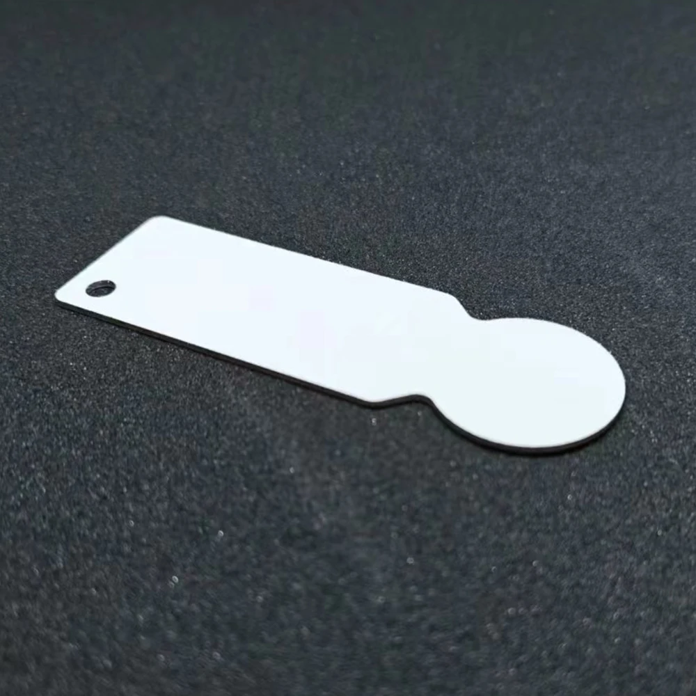 Sublimation Blanks Aluminum Shopping Cart Coin Keychain Trolley Token ...