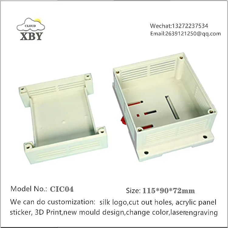 Abs Plastic Electronic Plastic Industrial Enclosurepolycarbonate Box ...