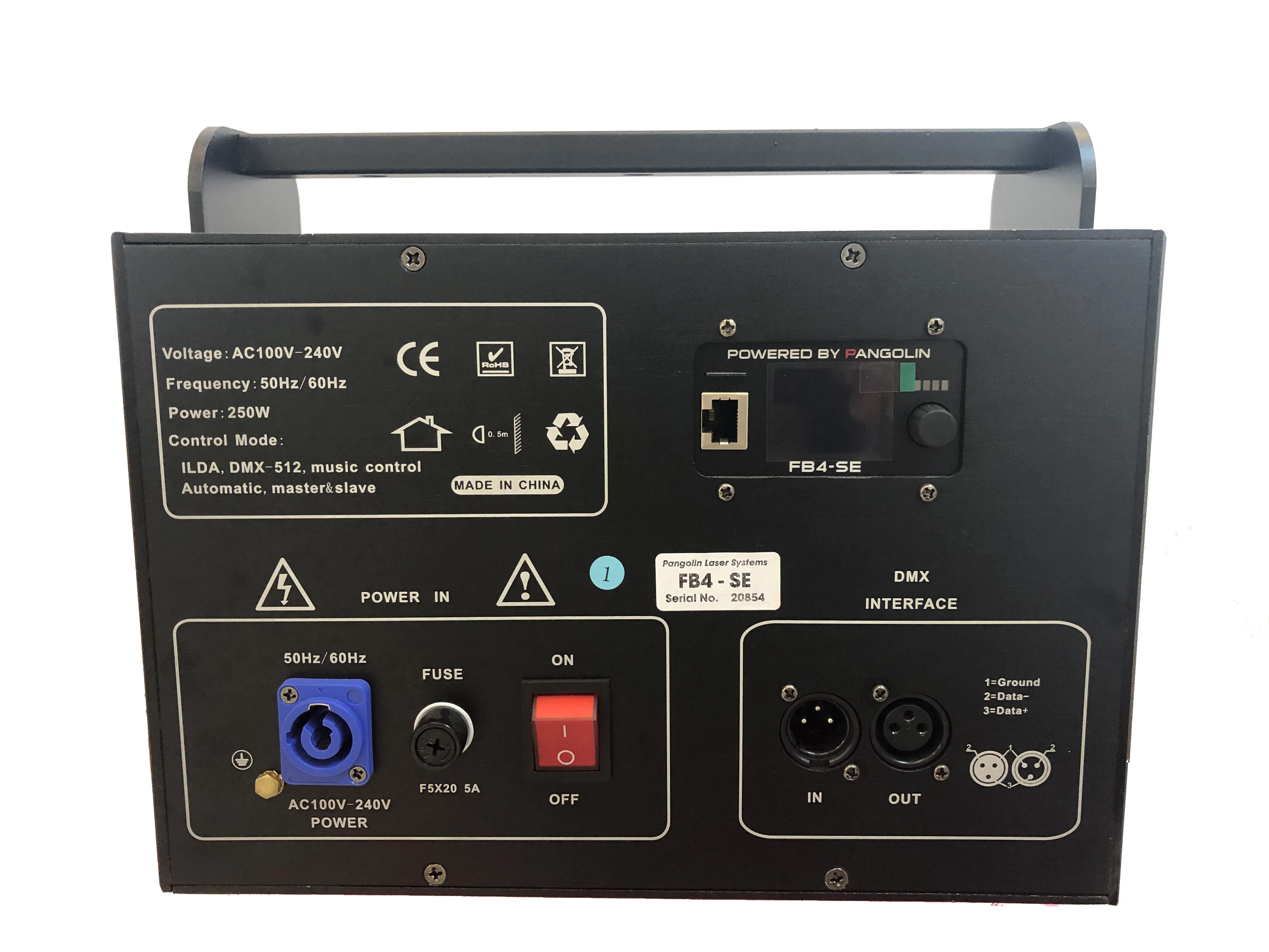 Programmable Integrated Pangolin FB4 40K 6W RGB Laser Light